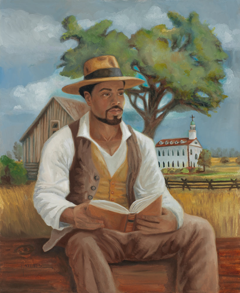Ever Faithful - Elijah Abel by Lori Hatfield | Altus Fine Art
