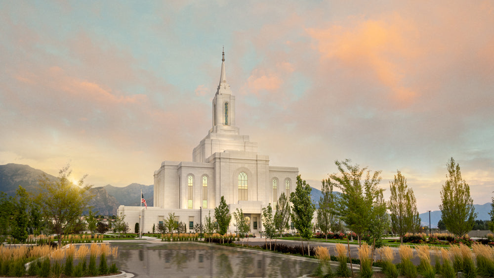 Orem Temple - Fire of the Covenant Series by Robert A Boyd | Altus Fine Art