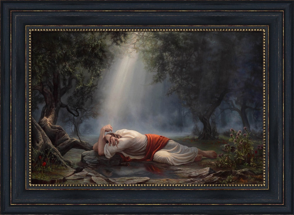 Jesus Praying In Gethsemane Clip Art Prayer In Gethsemane Icon Of
