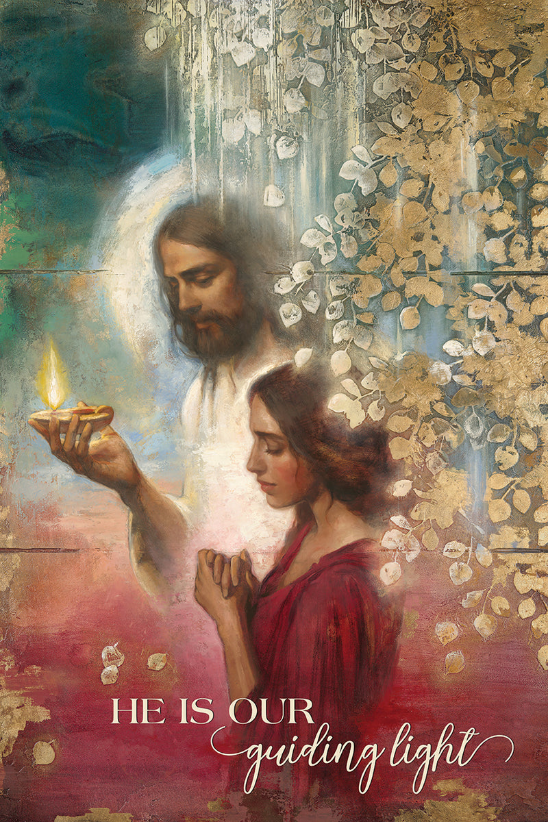He is Our Guiding Light 12x18 repositionable poster – Altus Fine Art