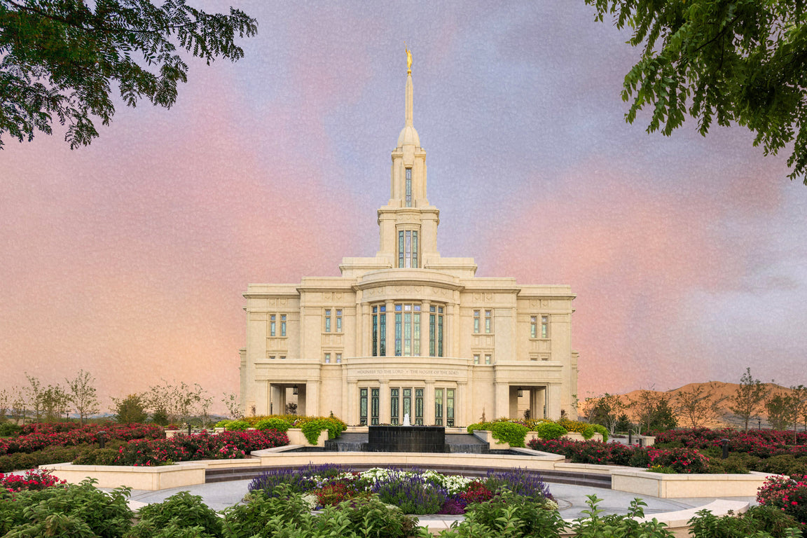 Payson Utah Temple Pictures and Art — Altus Fine Art