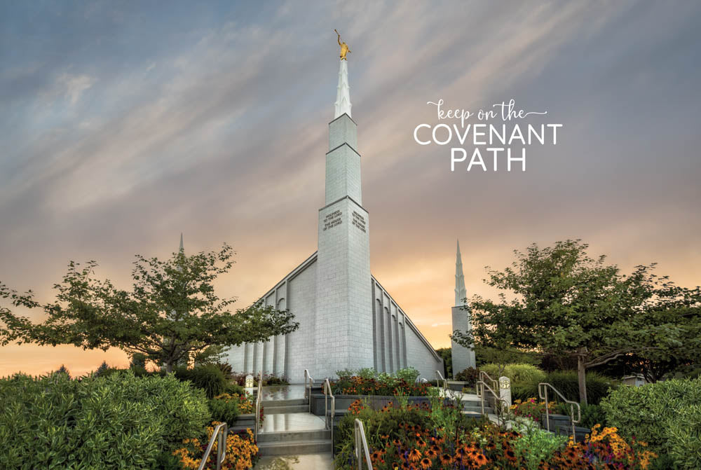 Boise Temple - Covenant Path 12x18 repositionable poster – Altus Fine Art