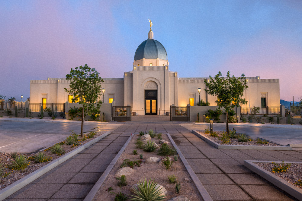 Tucson Temple - A House of Peace by Robert A Boyd | Altus Fine Art