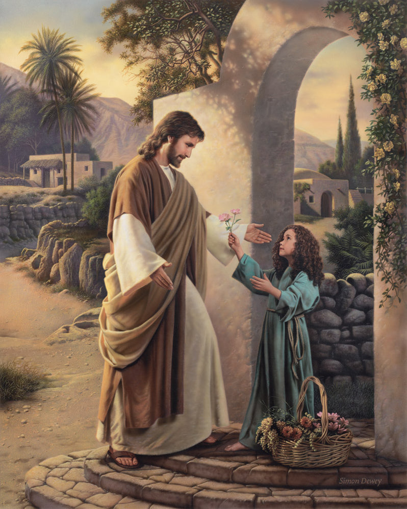LDS Art Paintings of Jesus with Children — Altus Fine Art